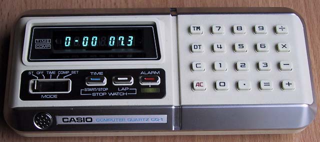 Casio CQ-1 COMPUTER QUARTZ | IT History Society